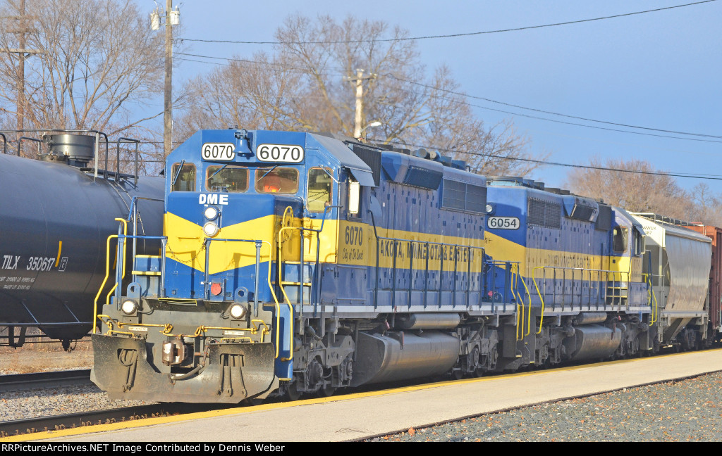 DM&E 6070, CP's Tomah Sub.